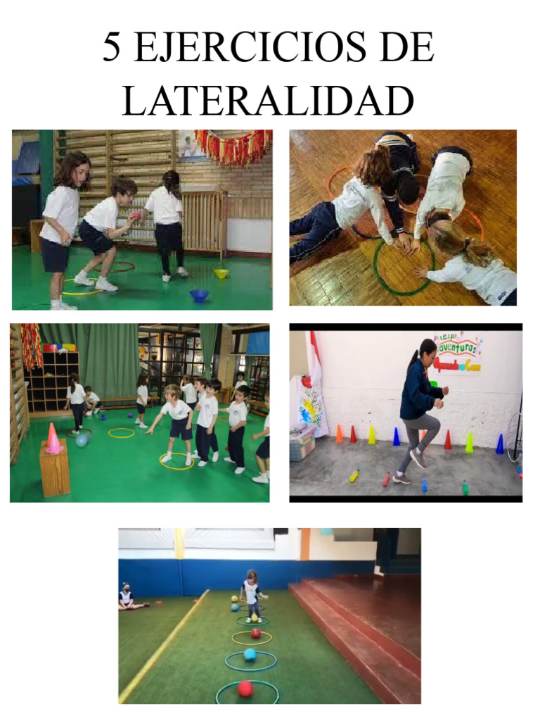 Ejercicios de Lateralidad | PDF