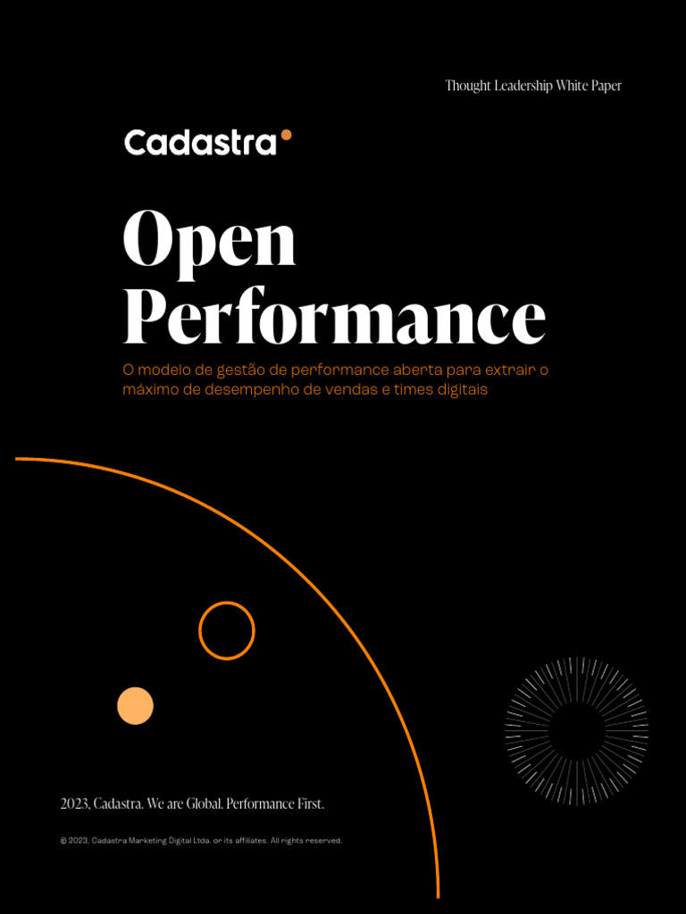 Gestão de Performance em Vendas Digitais | PDF | Marketing | Metodologia