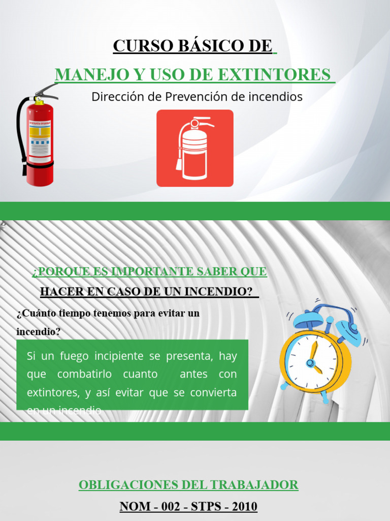 Curso Básico de Extintores | PDF