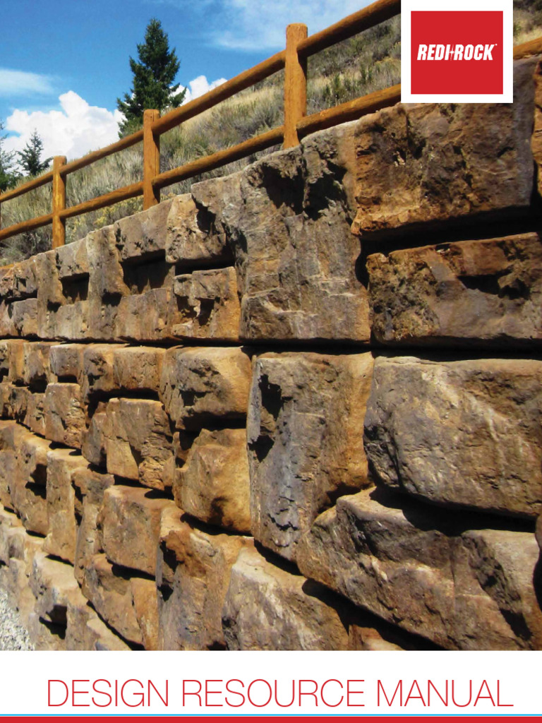 Redi Rock Design Resource Manual Complete | PDF