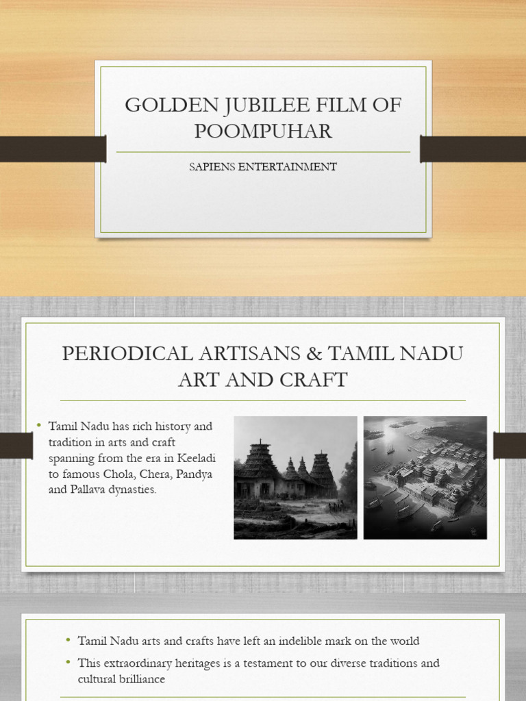 Tamil Nadu's Artisan Legacy | PDF