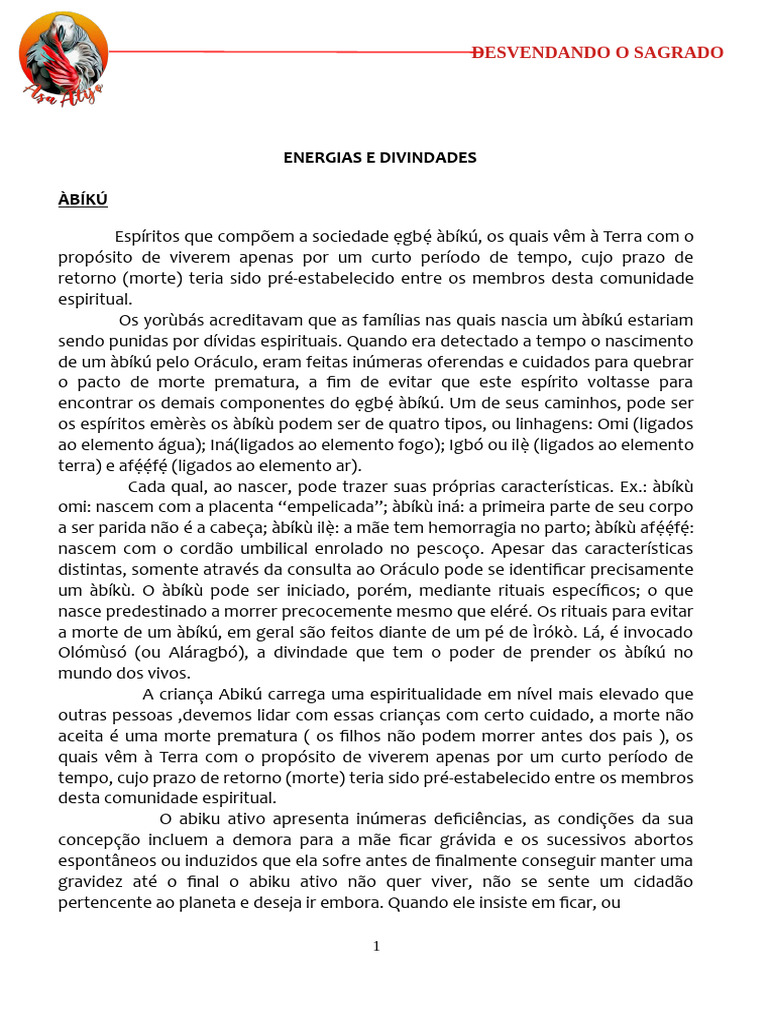 Desvendando o Sagrado Aula 4 | PDF Desvendando o Sagrado Aula 4 | PDF