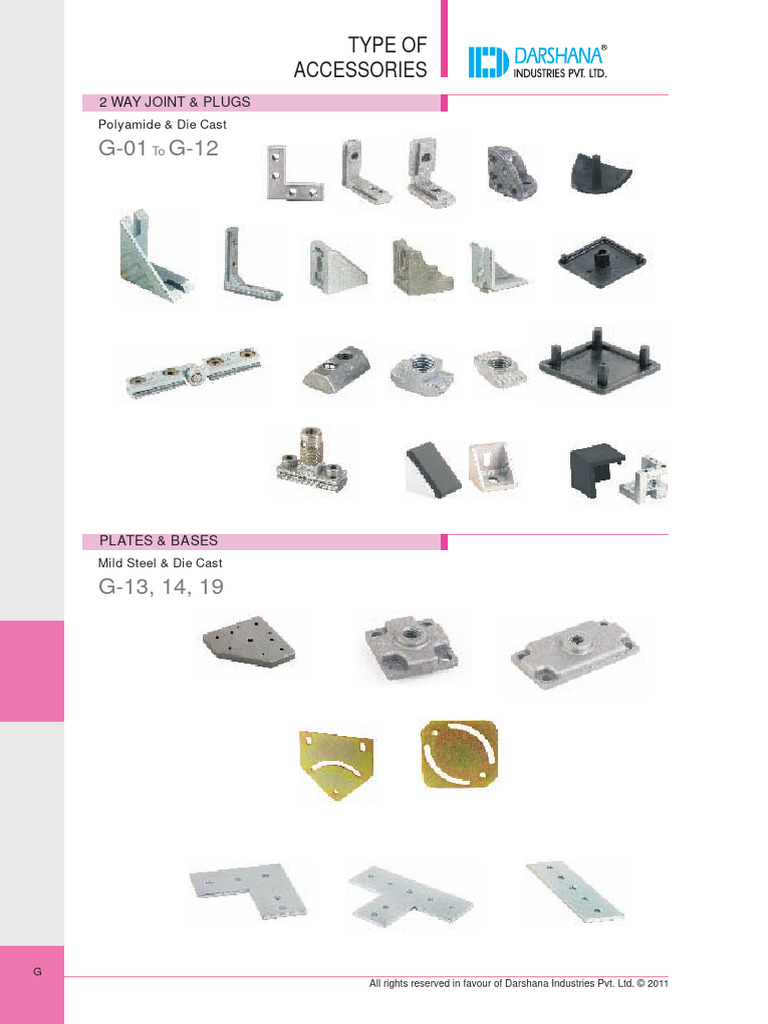 Dokumen - Tips Accessories For Aluminium Sections | PDF