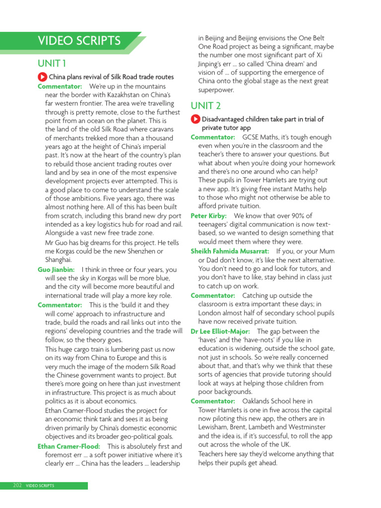 Unlock 2e RW4 Scripts | PDF