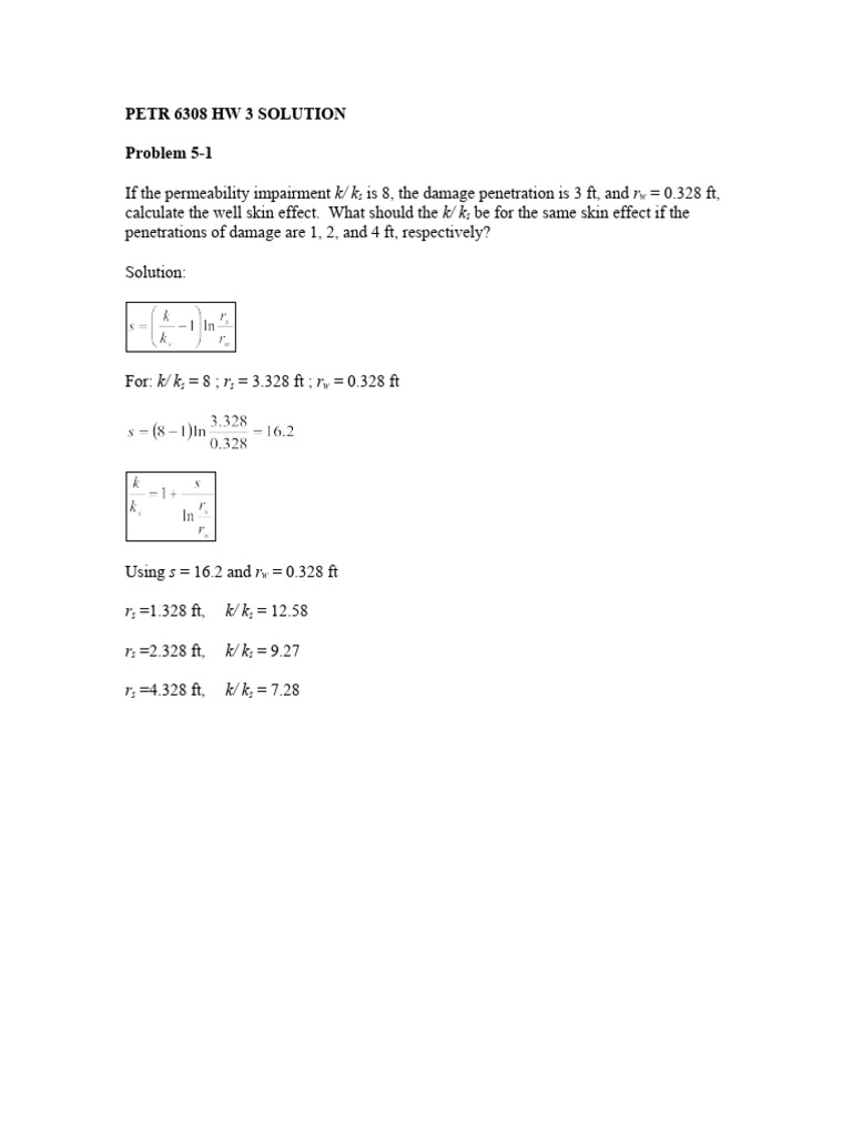 HW 3 Solution | PDF