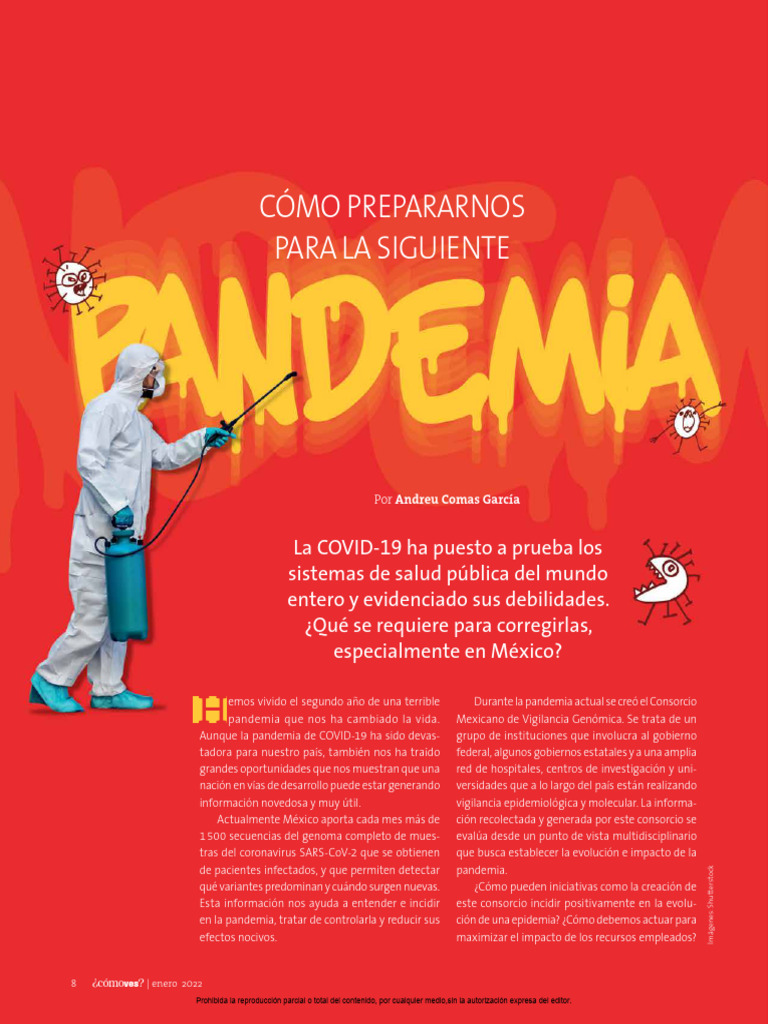 Como Prepararnos para La Siguiente Pandemia | PDF