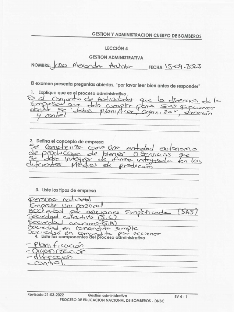 Lección 4-Joao Archila | PDF Lección 4-Joao Archila | PDF