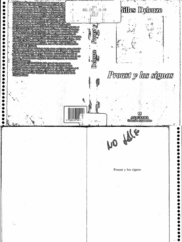 Proust y Los Signos | PDF