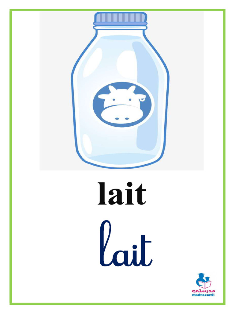 Unite 4 Francais 3eme Annee Dans Mon Assiette Les Repas Les Aliments ...