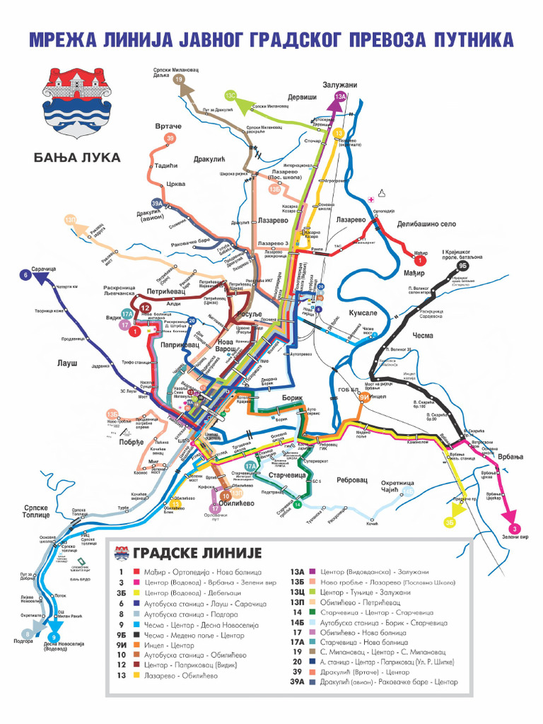 Mreza_gradskih_linija | PDF