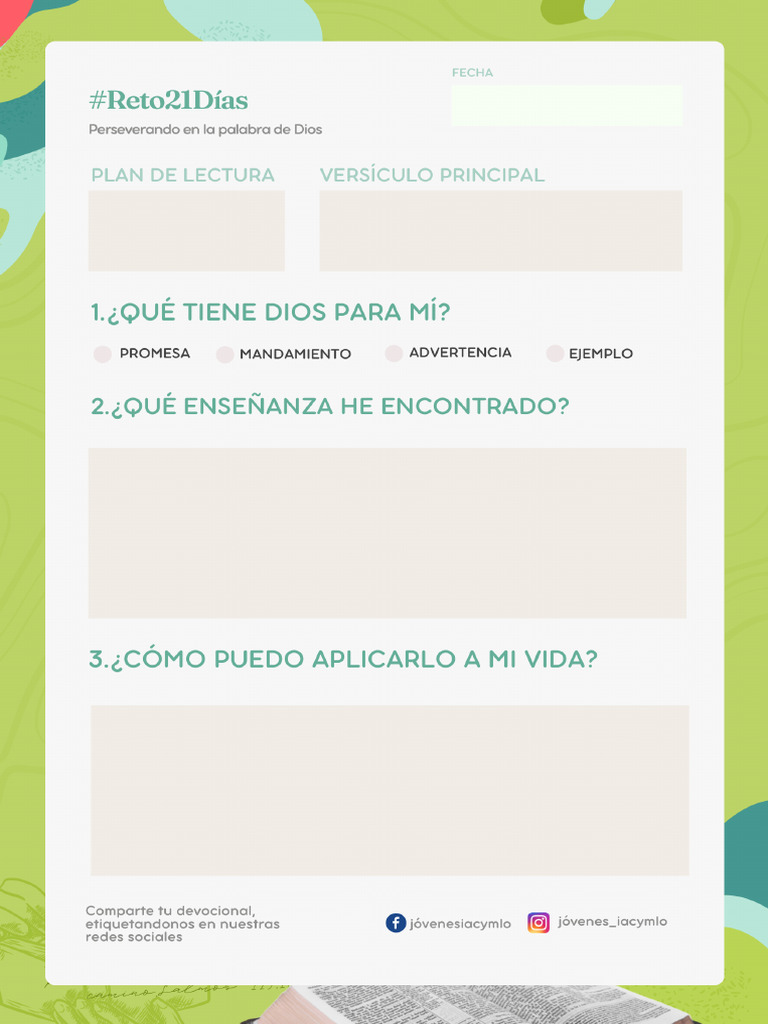 Plantilla Devocional-A5 | PDF