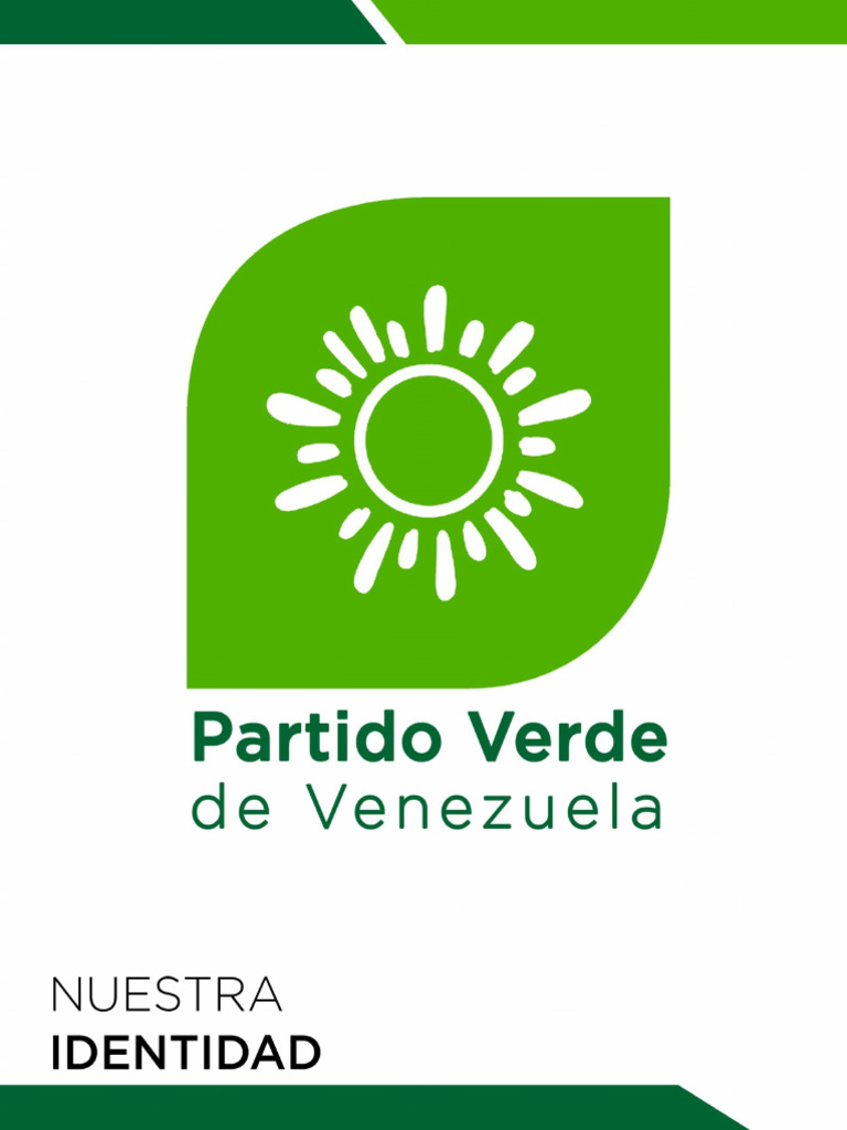Manual de Logo Partido Verde - 055426 | PDF