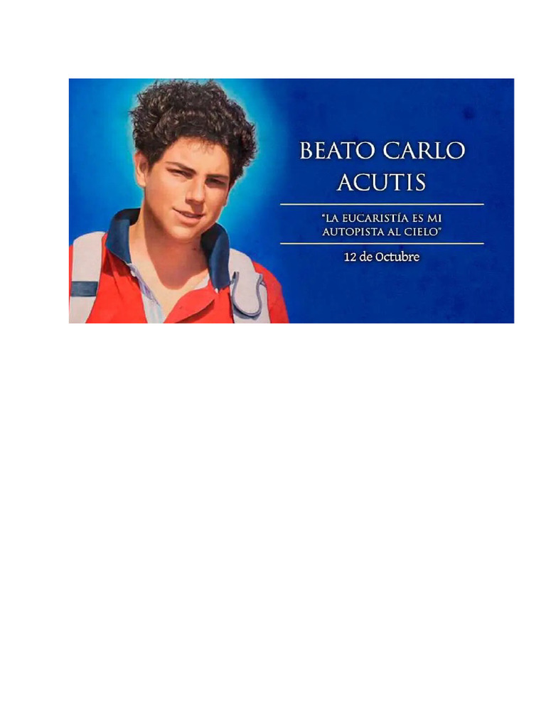 Carlo Acutis | PDF