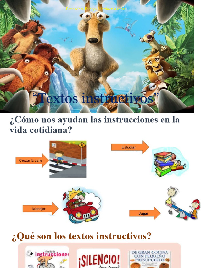 Texto Instructivos | PDF