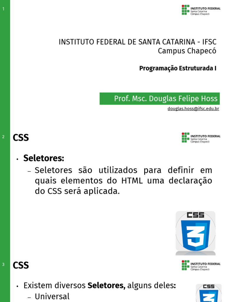 slide05_css_seletores | PDF