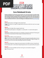 Marvel Multiverse Character Sheet - Fillable | PDF | Spider Man ...