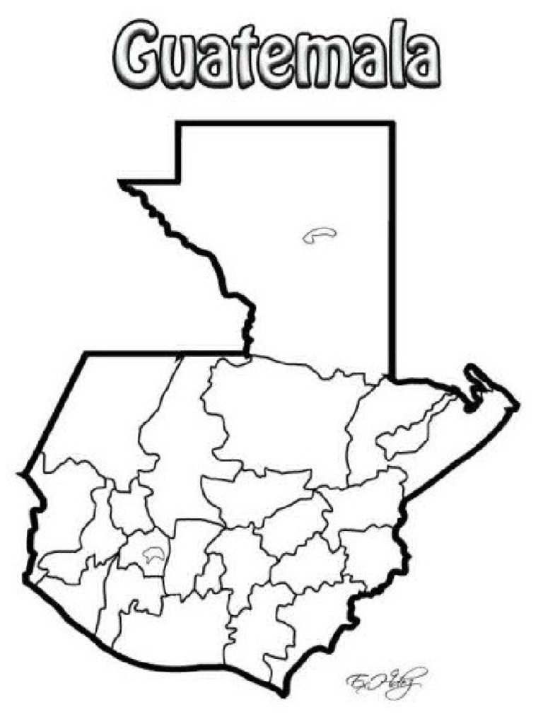 Mapa de Guatemala 2 | PDF