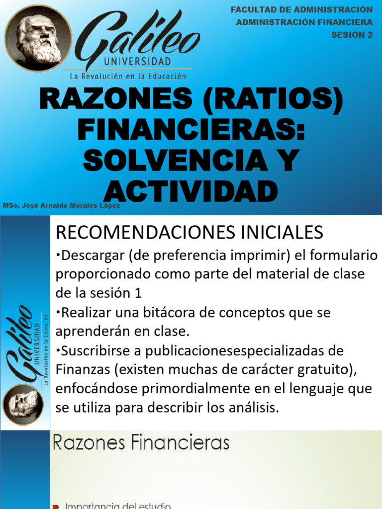 61718766-Presentacion Sesi N 2 | PDF | Business | Estado de resultados