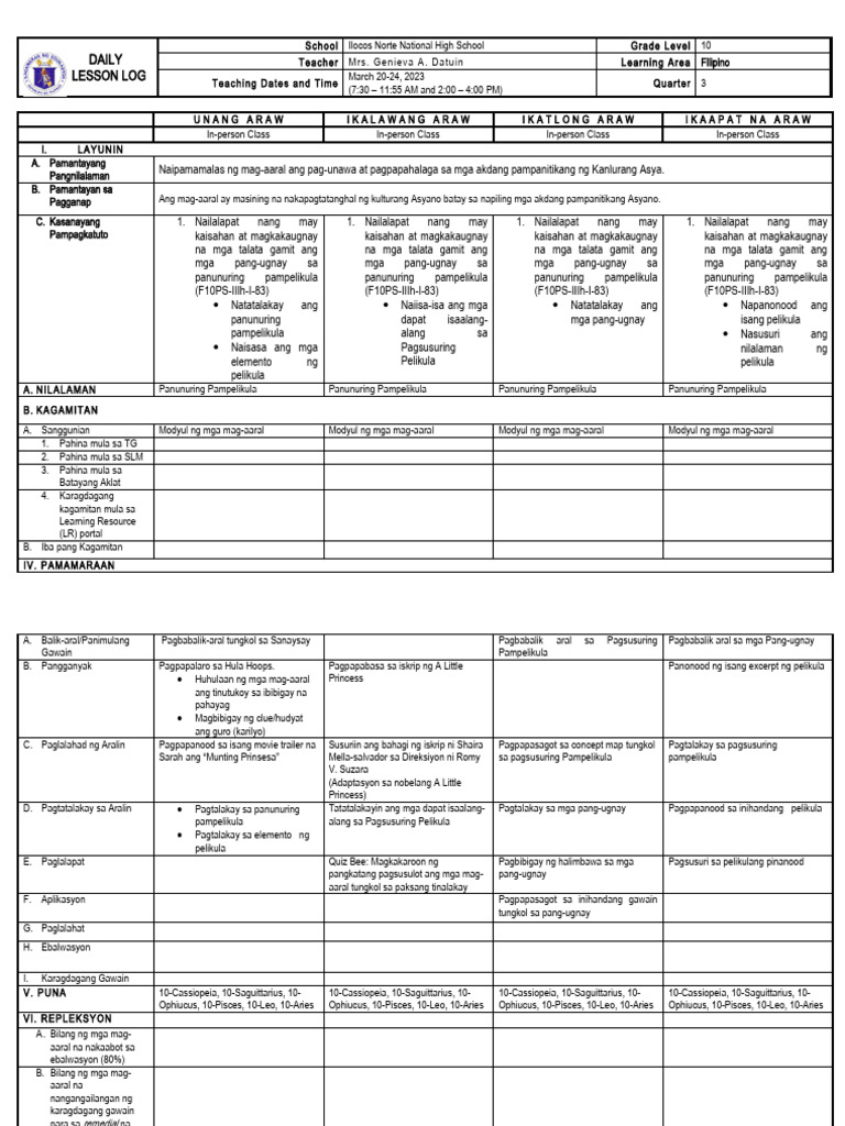 Datuin, Genieva A - q3 Week 6-March 20-24,2023 | PDF