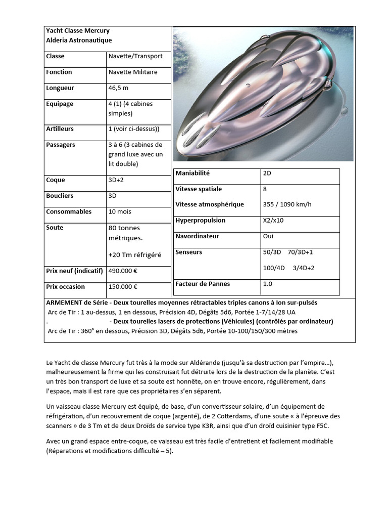 Yacht - Type Mercury | PDF