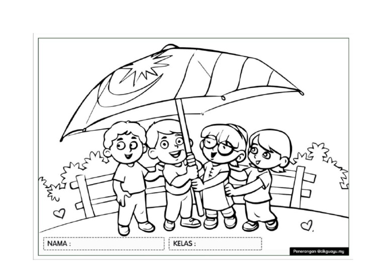 Mewarna Saya Anak Malaysia | PDF