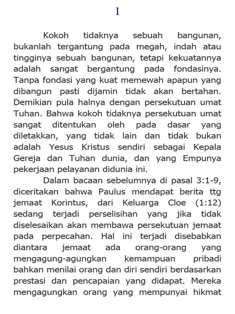 Khotbah Ibrani 13 | PDF | Career & Growth | Religion & Spirituality