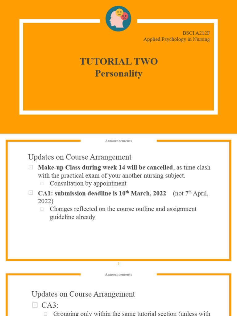 Big 5 Personality in Nursing Course | PDF | Extraversion And ...