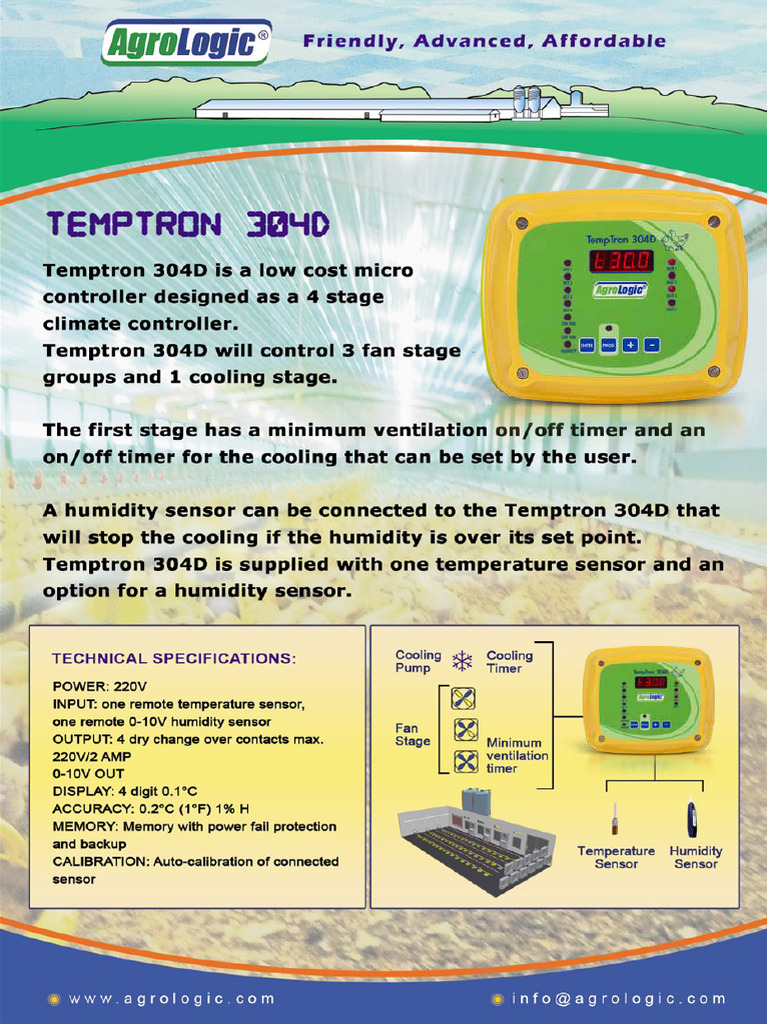 Temptron Spesifikasi | PDF