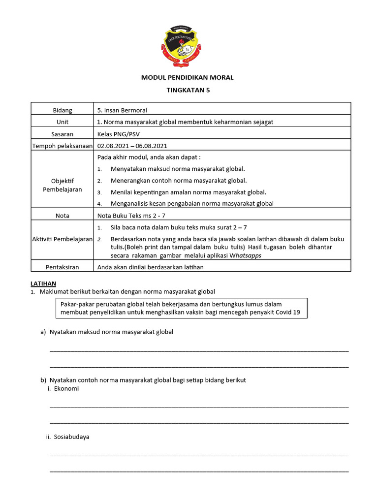 MODUL PM Unit 1 | PDF