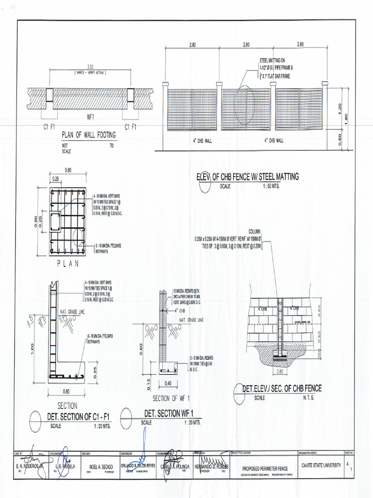 PLAN-Improvement-of-Trece-Campus-Construction-of-Perimeter-Fence | PDF