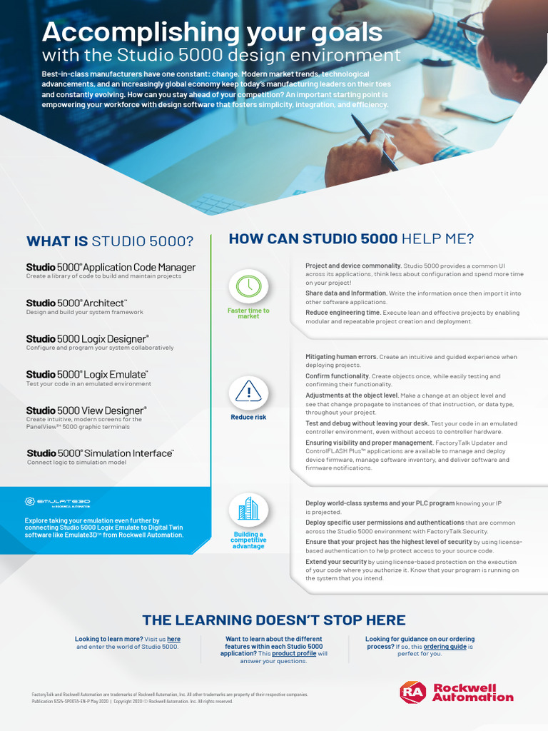 Accomplishing Your Goals: With The Studio 5000 Design Environment | PDF ...