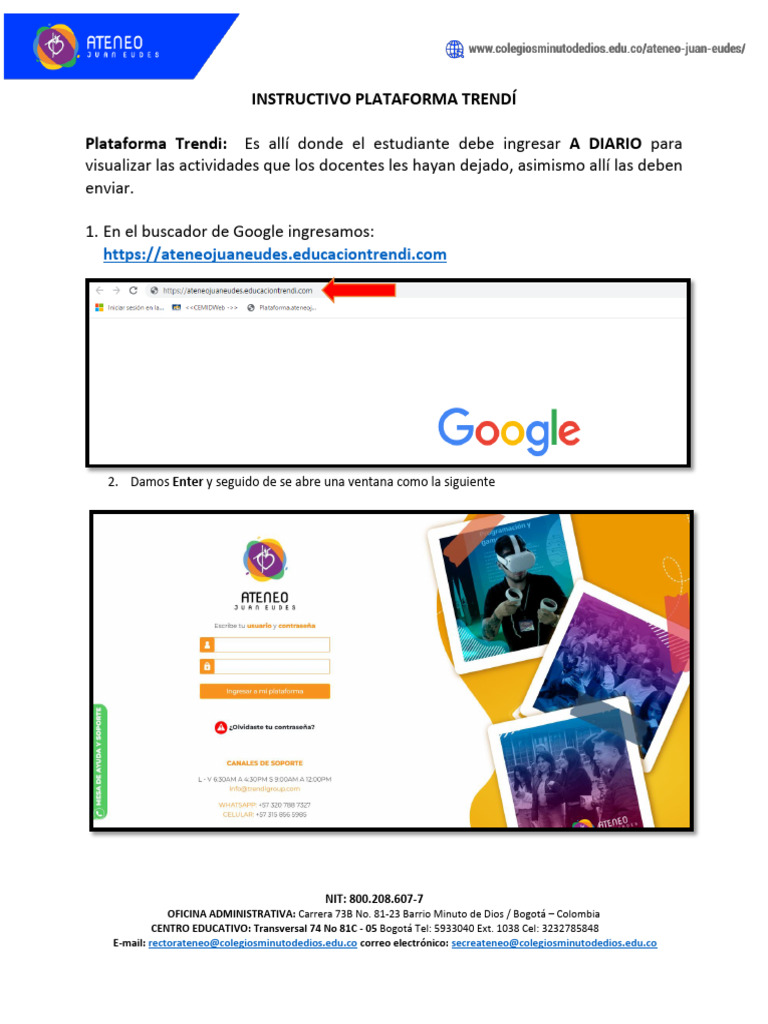 Instructivo Plataforma Trendí | PDF