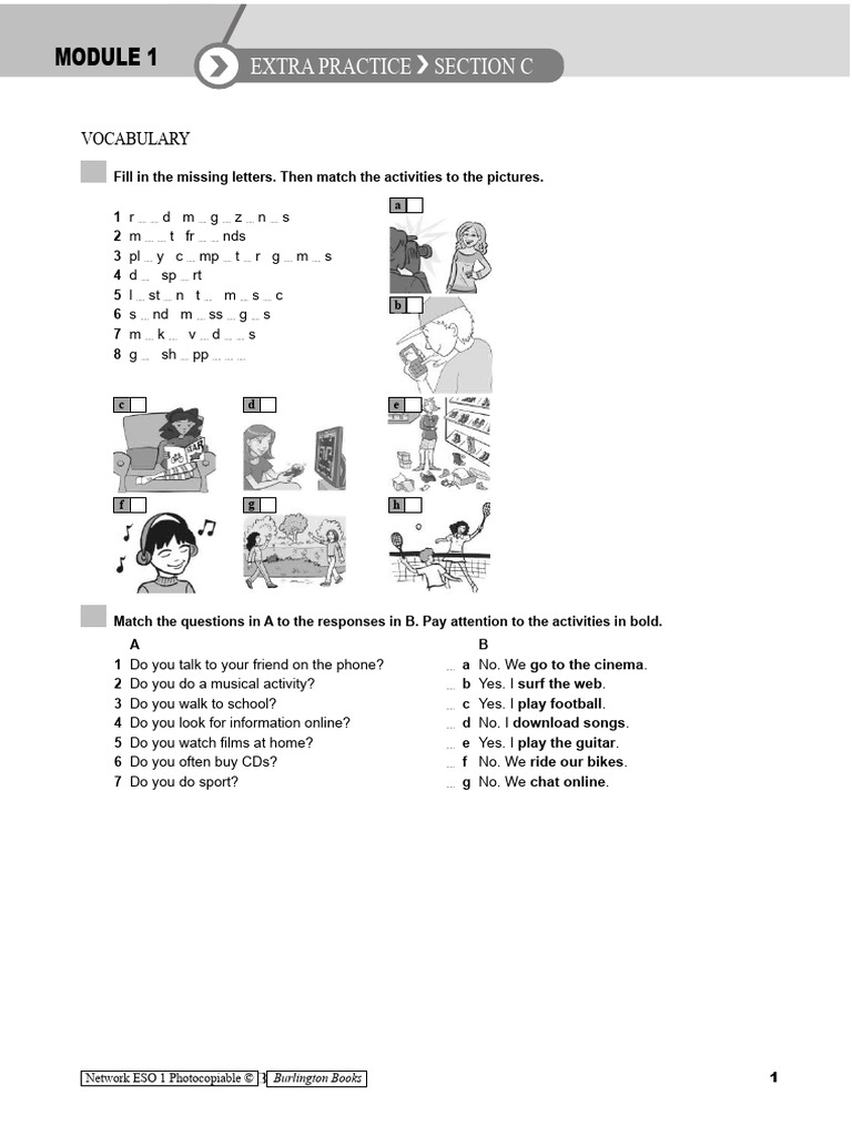 Biel Present Simple | PDF | Games & Activities