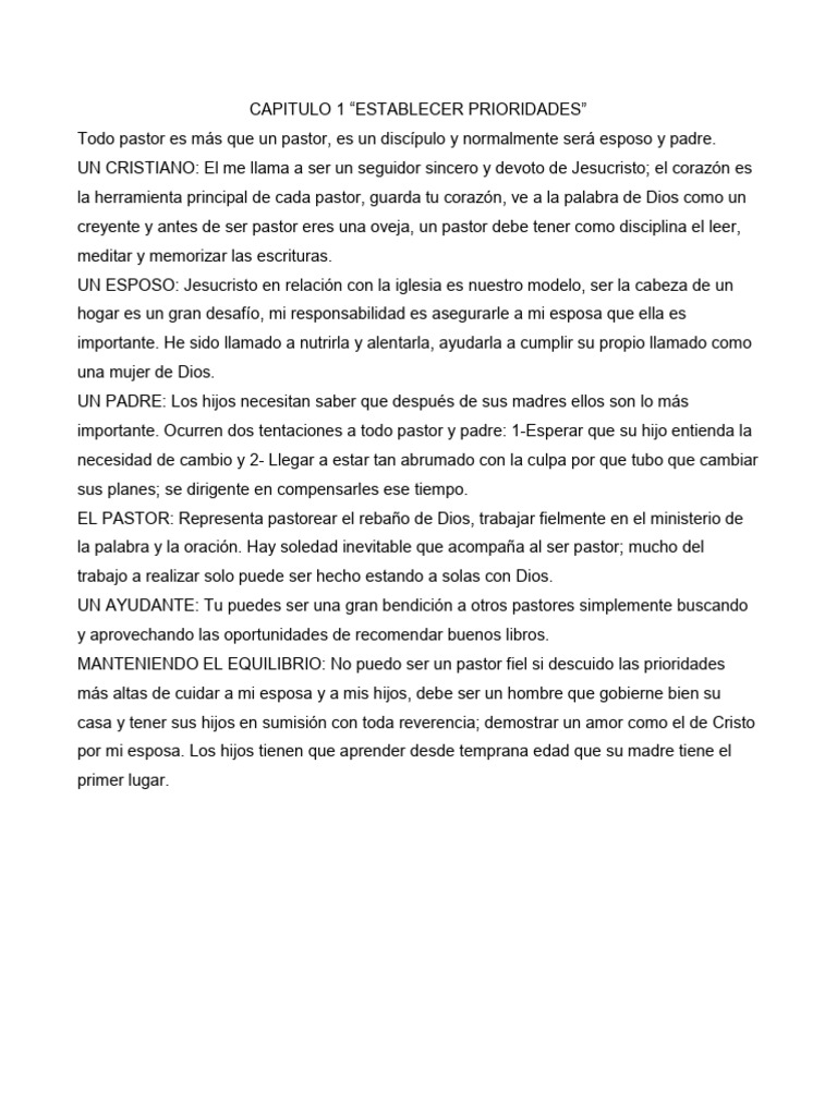 Capitulo 1-2 Querido Timoteo | PDF | Pastor | Oración