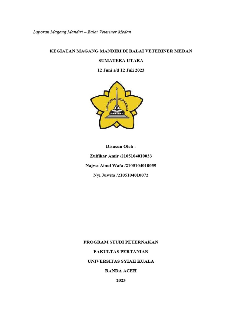 Laporan Magang Mandiri Fix | PDF