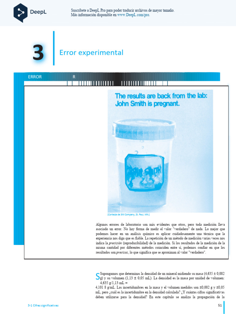 Error Experimental - 2 Es | PDF