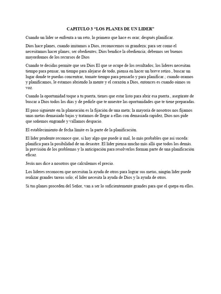 Capitulo 3 Rick Warren | PDF