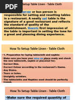 10 Basic Table Skirting Designs | PDF | Grilling | Cooking