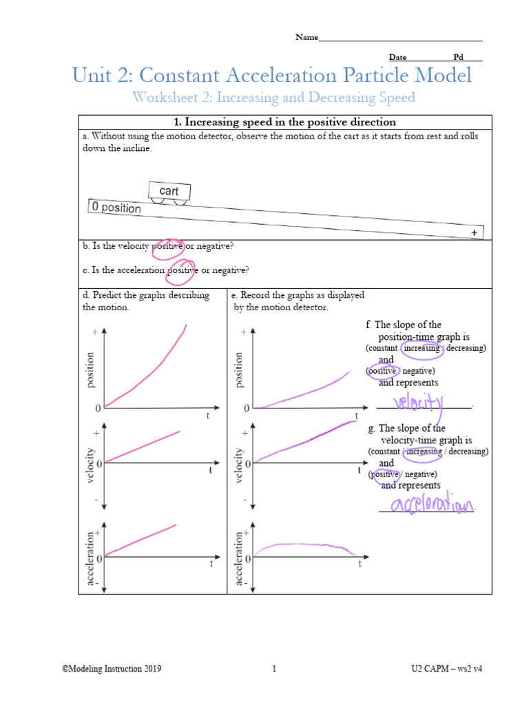 05 U2+ws2 | PDF | Acceleration | Velocity