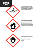 Informe Pictogramas para Seguridad en Laboratorio | PDF | Laboratorios | Toxicidad
