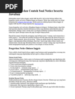 17 Contoh Soal Labels Bahasa Inggris Dan Kunci Jawaban | PDF ...