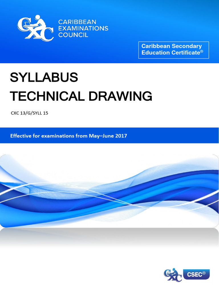 CSEC Technical Drawing Syllabus | PDF