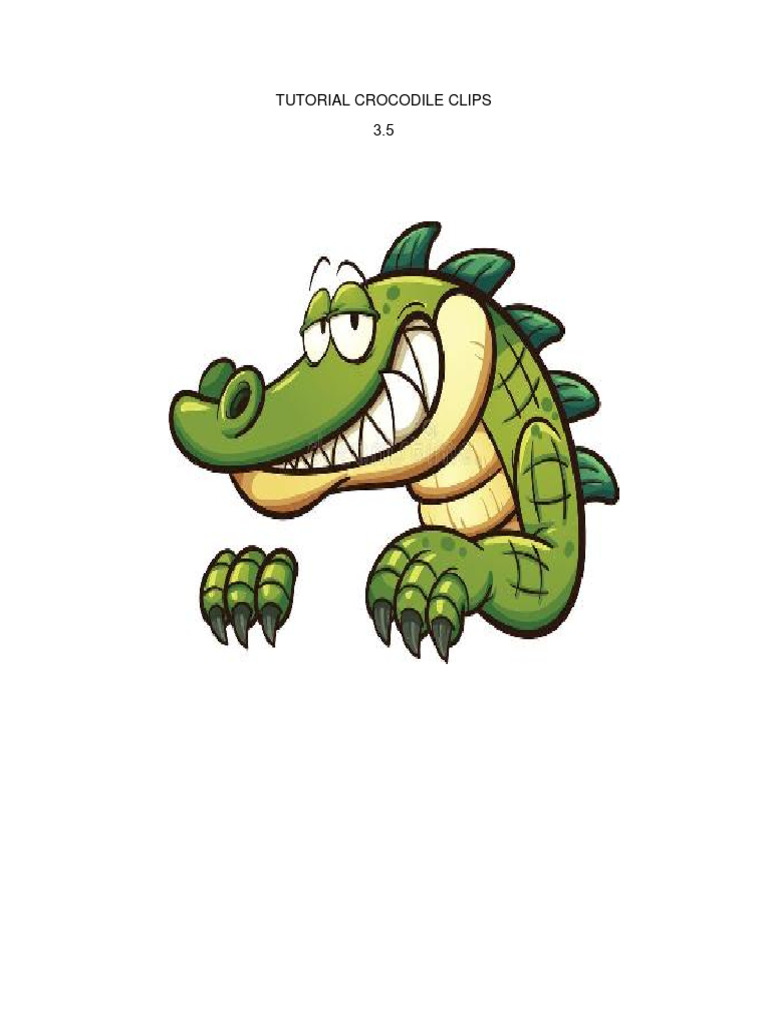 Tutorial Crocodile Manual | PDF
