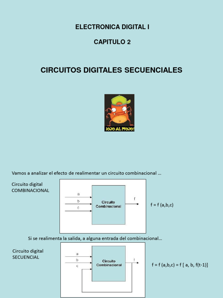 Circuitos Digitales Secuenciales y Diseño Actualizada 2022 | PDF | Electrónica digital ...