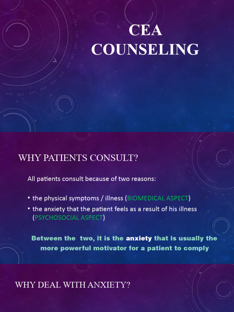 CEA Counseling | PDF