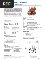 Zone Control Valve Technical Data Sheet | PDF