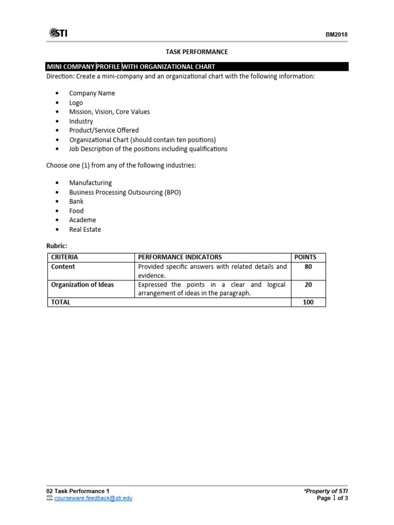 02 Task Performance 1 (2) FSDFSF | PDF