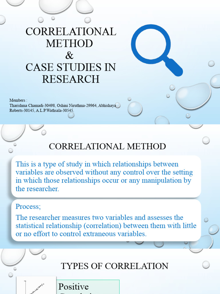 Correlational Method Final | PDF | Dependent And Independent Variables ...