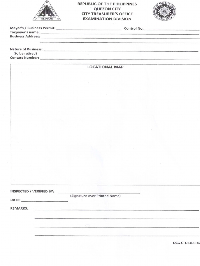 Loacation Map Quezon City Hall | PDF