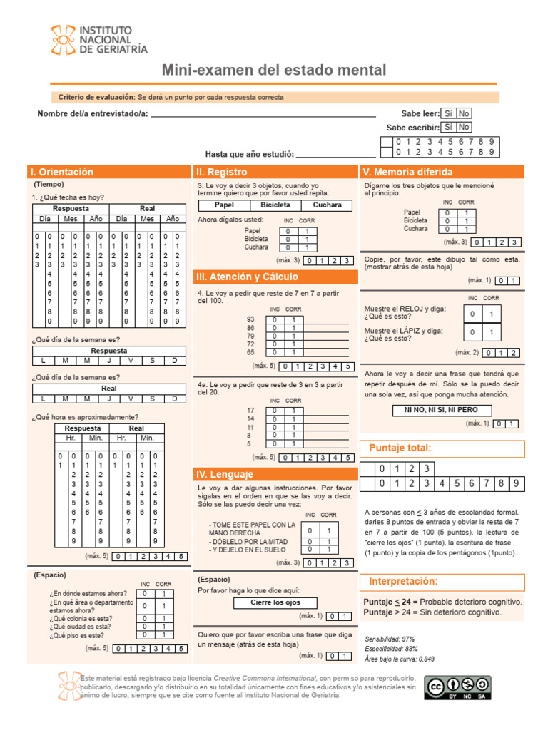 19 MiniMental | PDF